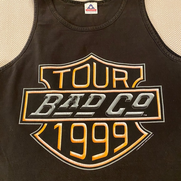 Vintage | Shirts | Vintage 999 Bad Company Tour Tank Top | Poshmark